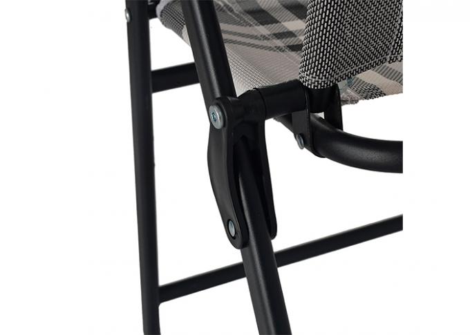 Customized Color Patio Textilene Folding Chair Easy Setting Up And Unfolded